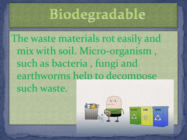 E for environment | PPT