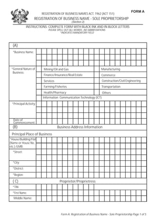 E form a sp-registration | PDF