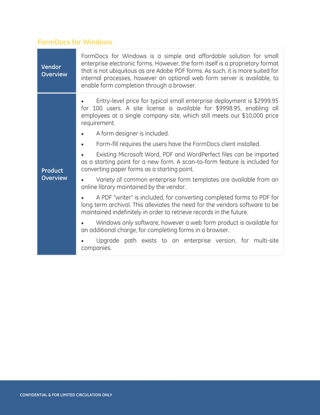 Eform report sme | PDF