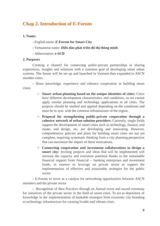 ASEAN Smart Cities Network Private Sector Committee: Concept Note | PDF