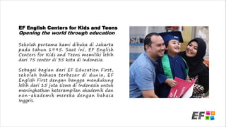 English First Centers for kids & Teens project | PDF