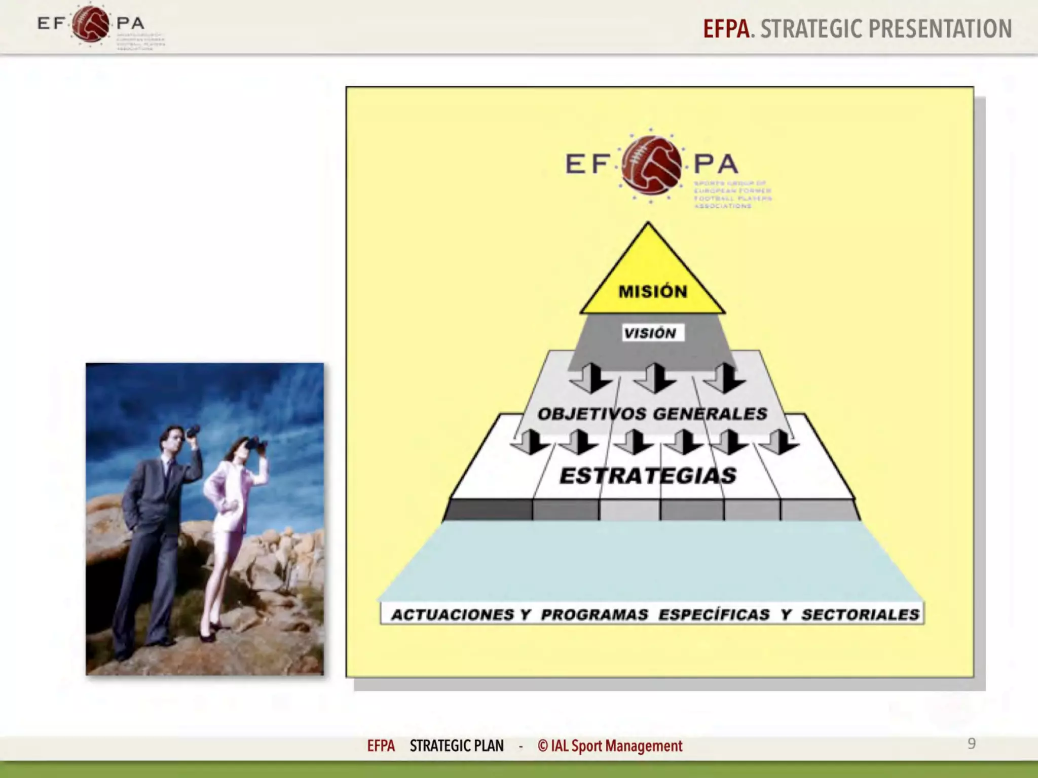 Strategic Plan of EUROPEAN SPORTS GROUP OF FORMER PLAYERS FOOTBALL ...