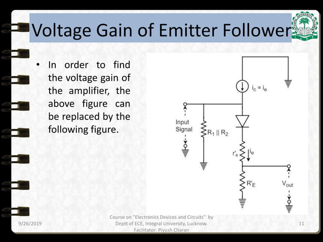BJT- Emitter Follower Circuit | PDF | Consumer Electronics | Technology ...