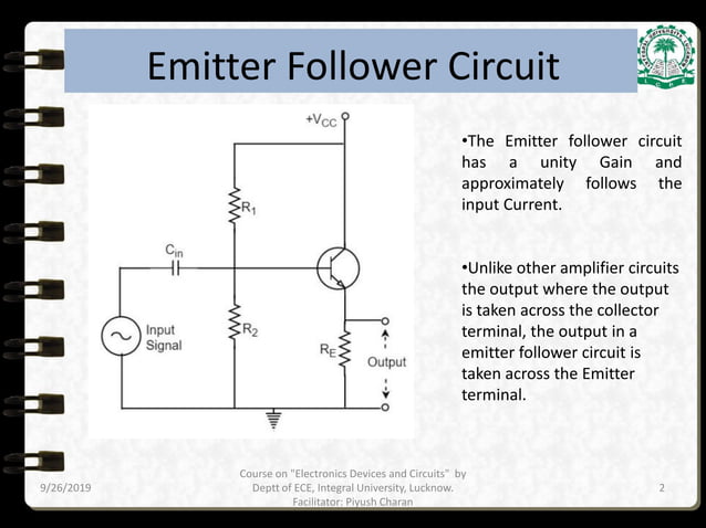BJT- Emitter Follower Circuit | PDF | Consumer Electronics | Technology ...