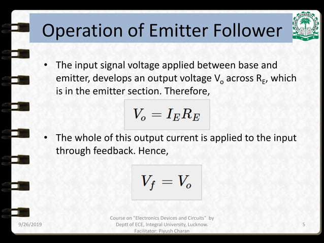 BJT- Emitter Follower Circuit | PDF | Consumer Electronics | Technology ...