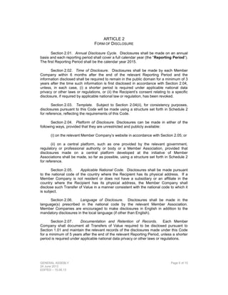 Efpia disclosure-code---august-2013-edited-final | PDF