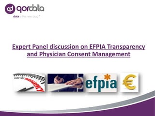 EFPIA Disclosure & Consent Management | PPT