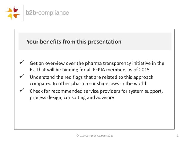 EFPIA Pharma Transparency Code - EFPIA Disclosure Code | PPT