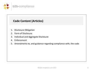 EFPIA Pharma Transparency Code - EFPIA Disclosure Code | PPT