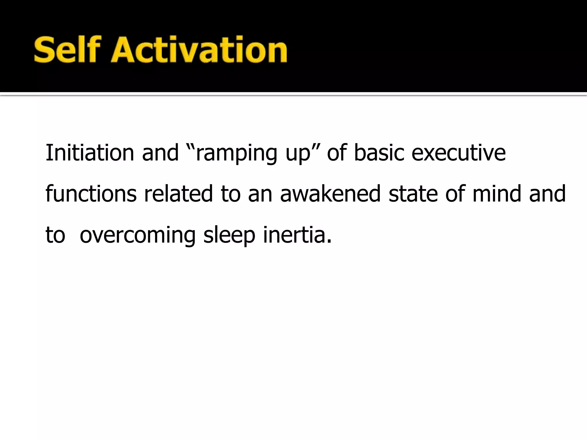 Executive Function of Brain | PPTX