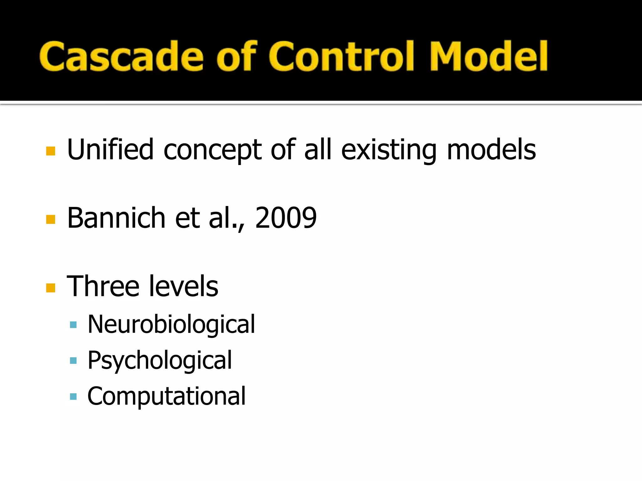 Executive Function of Brain | PPTX