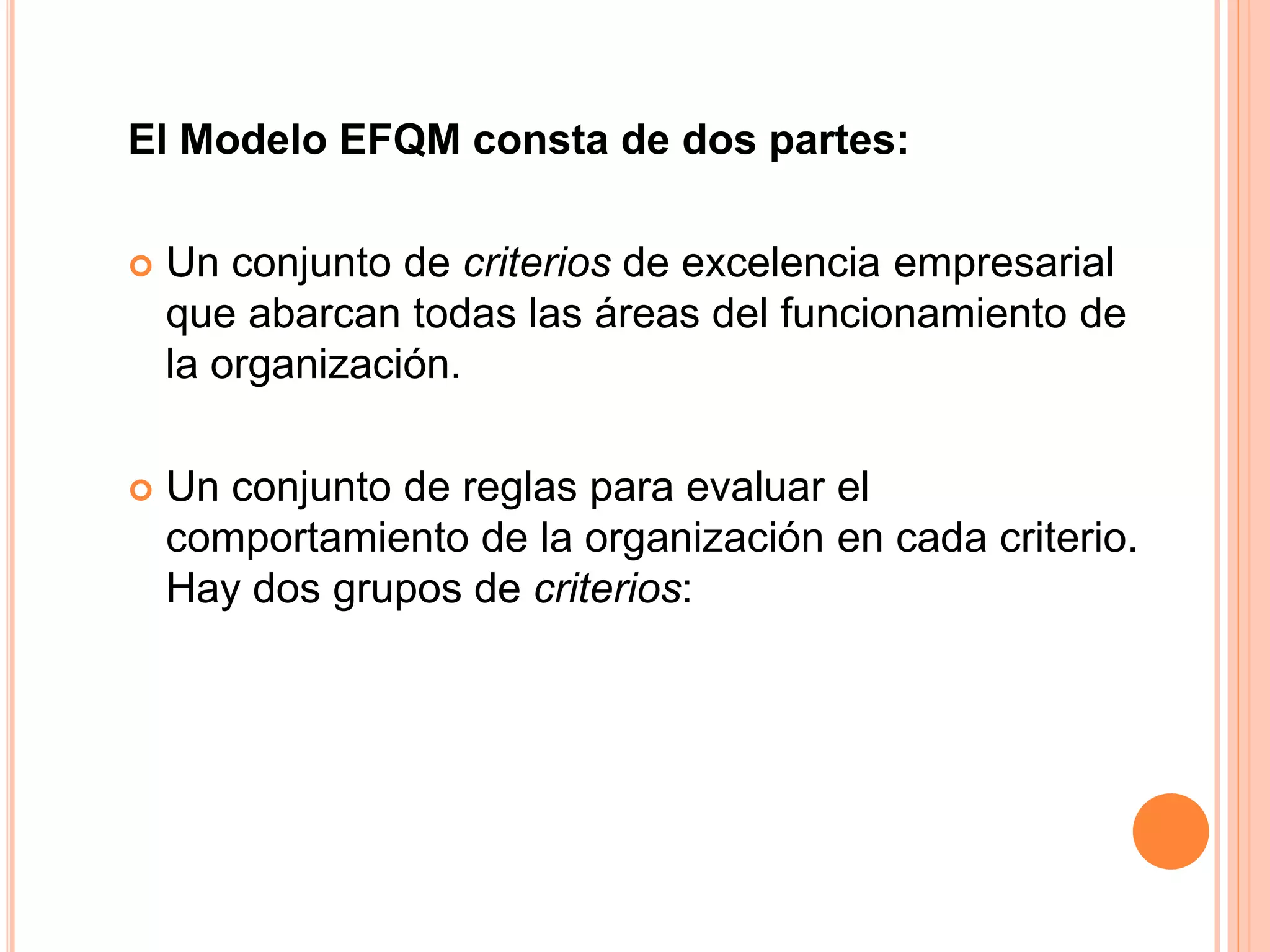 Modelo EFQM | PPT