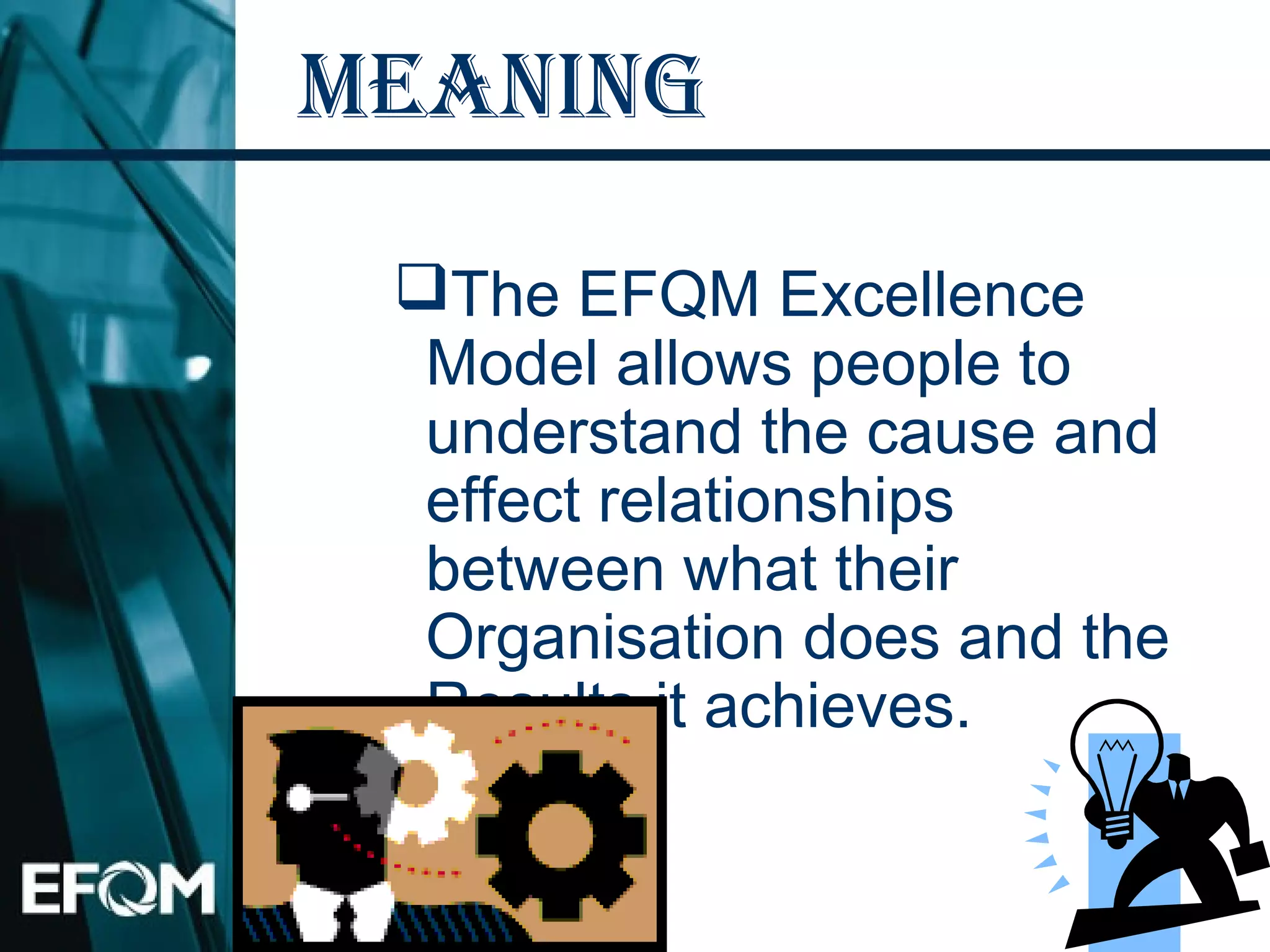 Efqm excellence model | PPT