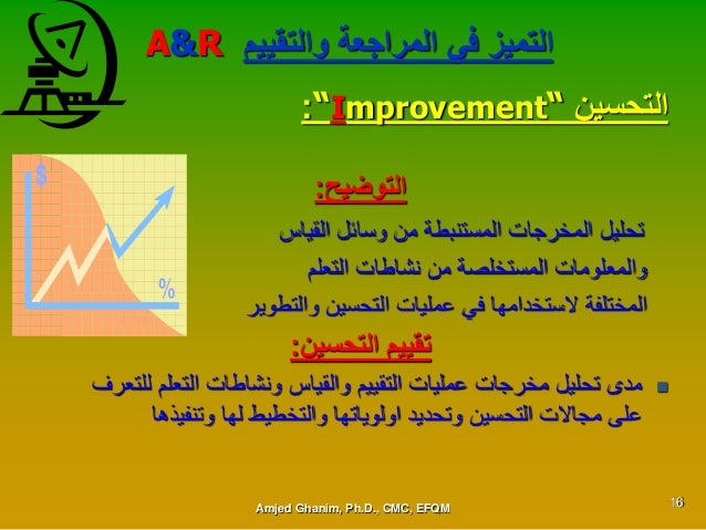 Efqm presentation radar logic