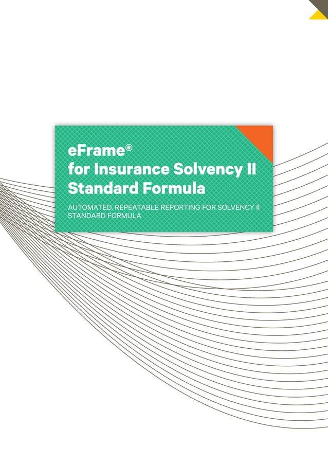 eFrame® for Insurance Solvency II Standard Formula | PDF