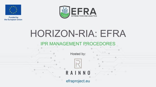 EFRA | Workshop on IPR Management Procedures.pptx