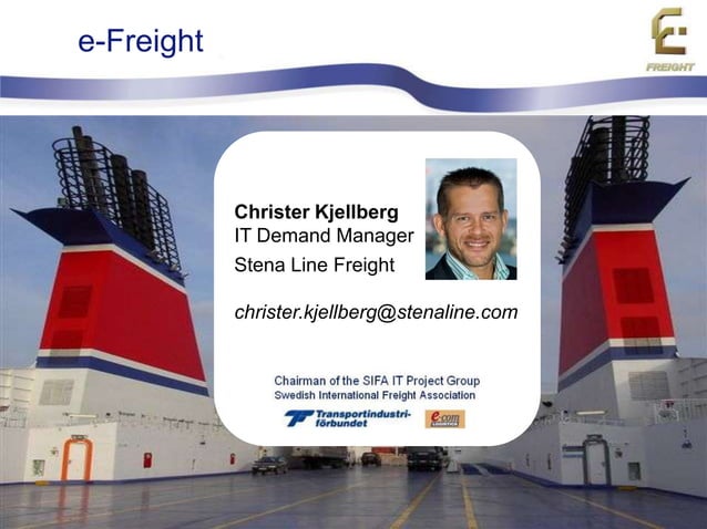 E freight vti presentation januari 2012 [linköping] | PPTX | Logistics and Transportation ...
