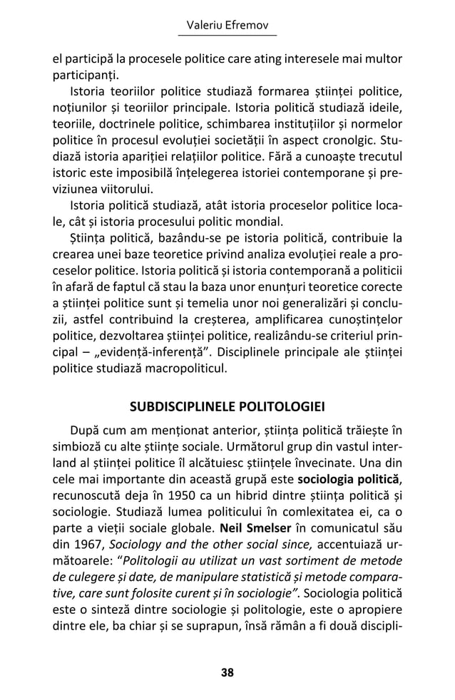 Efremov politologie | PDF