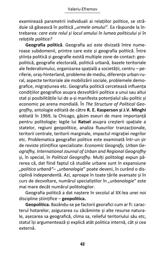 Efremov politologie | PDF