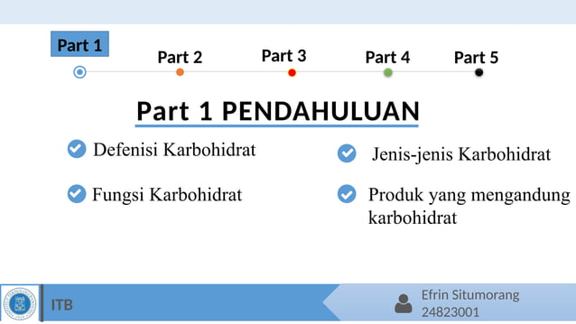 EFRIN PPT karbo 1 yang diupload ke inter | PPT