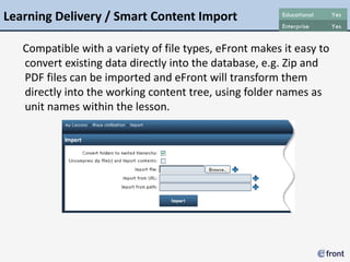 eFront 3.6 - Commercial Editions | PPT