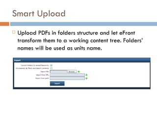 eFront 3.6 - what's new | PPT