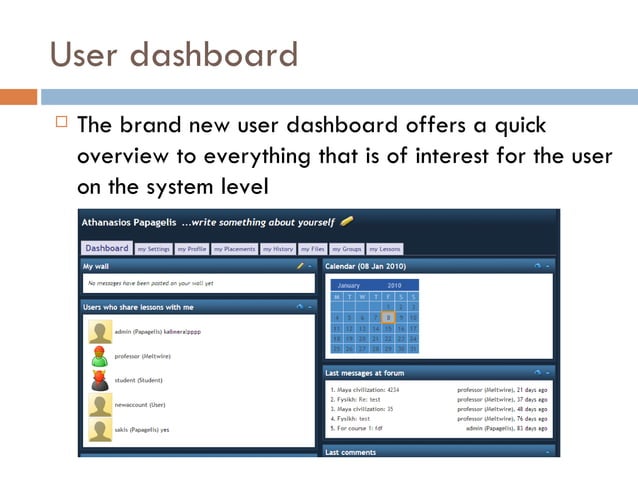 eFront 3.6 - what's new | PPT