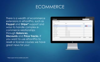 eFront-Pro Overview | PPTX | Internet | Computing