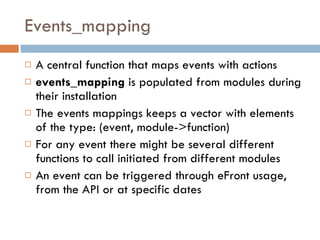 eFront V3.7 Extensions Architecture | PPT