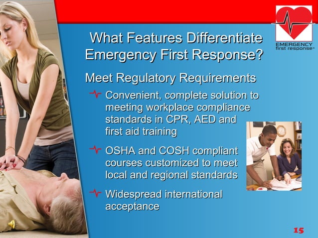 Emergency FIrst Responder Presentation I Dive | PPT