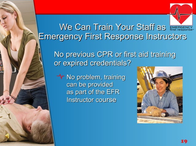 Emergency FIrst Responder Presentation I Dive | PPT
