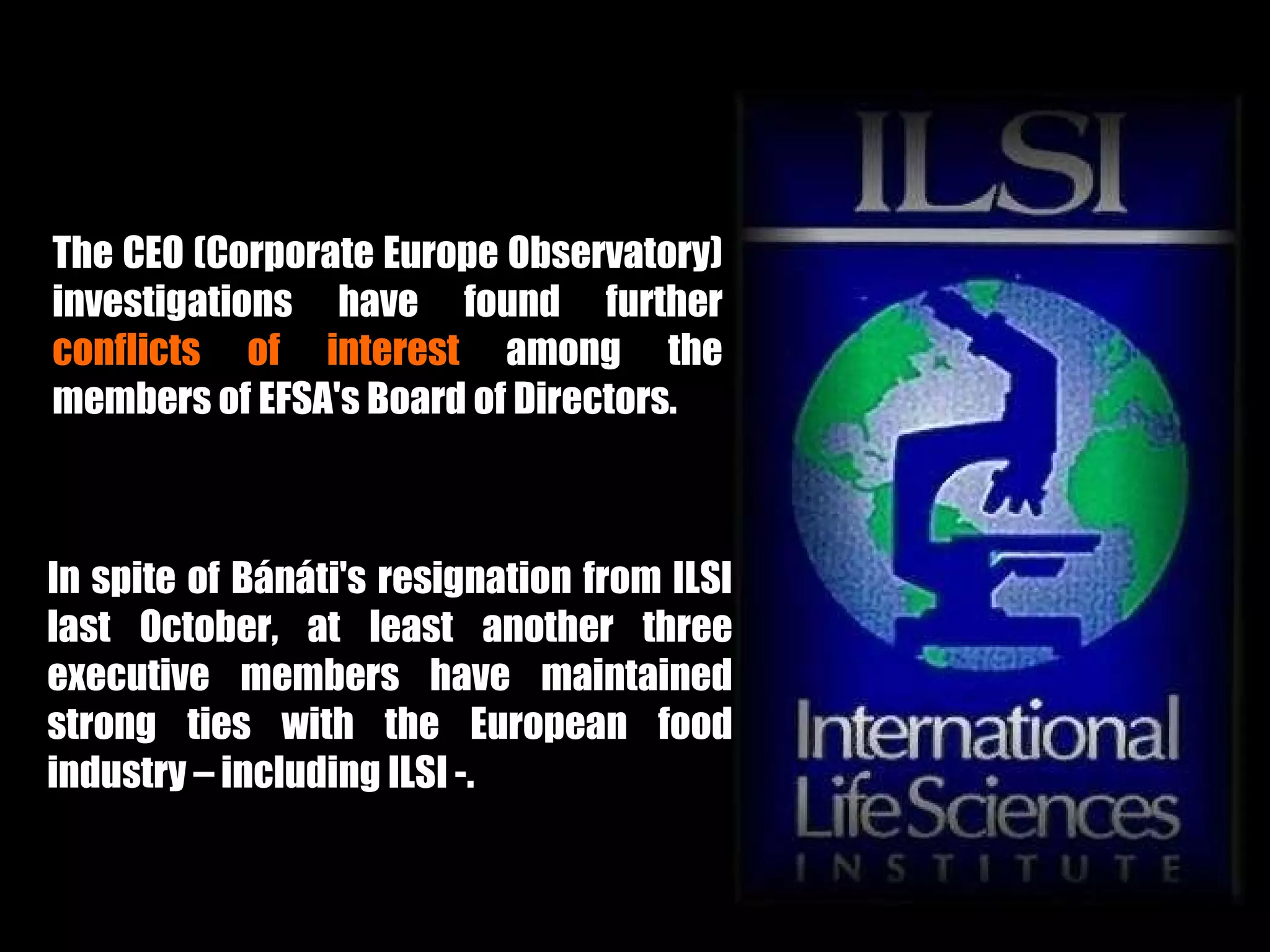 EFSA: EUROPEAN FOOD SAFETY AUTHORITY | PPS