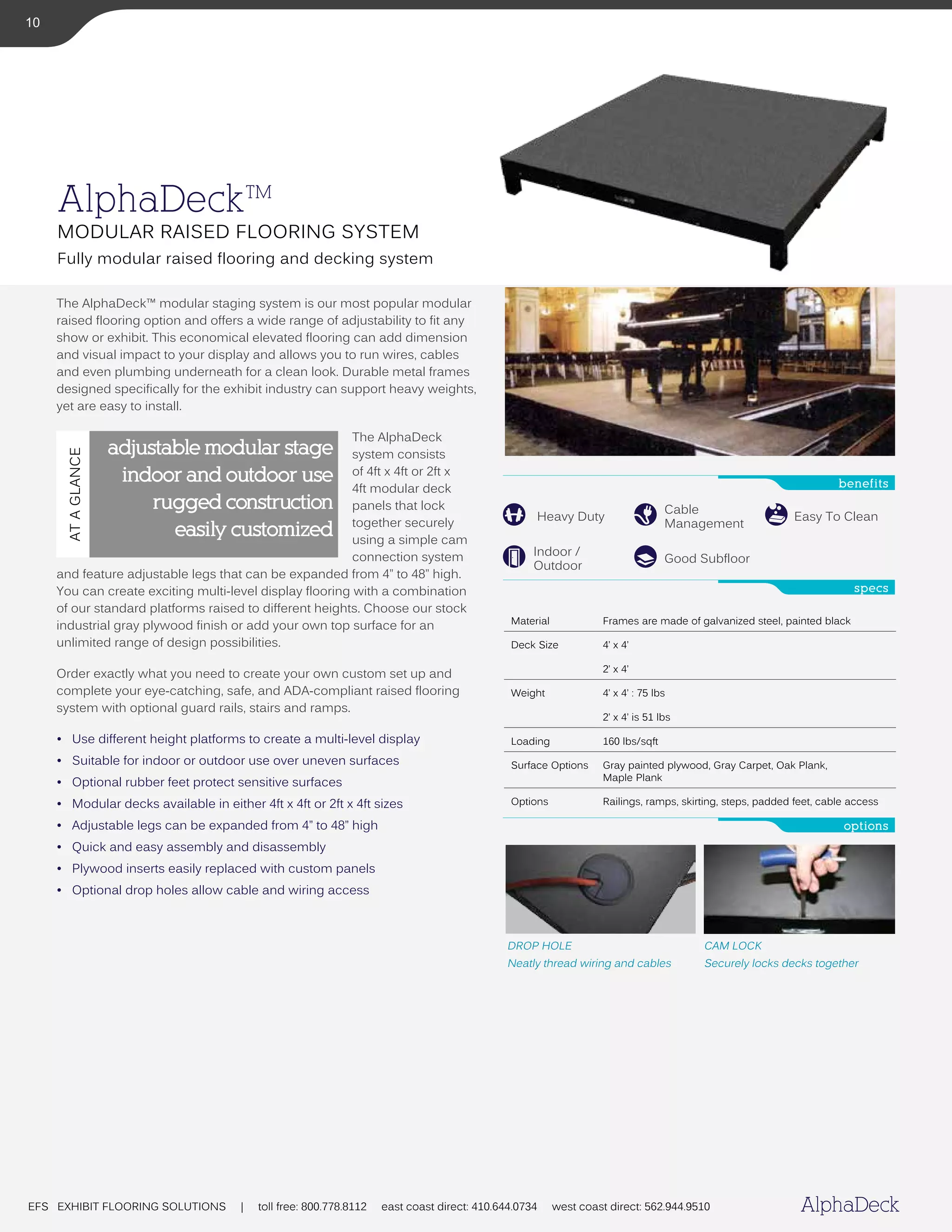 EFS Exhibit Flooring Solutions | PDF