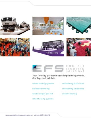 EFS Exhibit Flooring Solutions | PDF