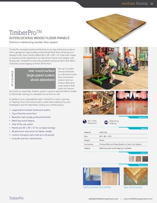 EFS Exhibit Flooring Solutions | PDF