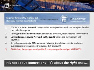 Efactor - Business Plan Writing | PPT