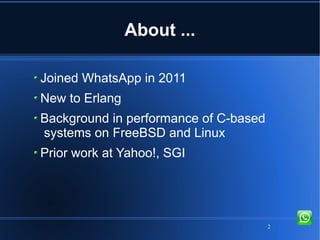 Whatsapp's Architecture | PDF