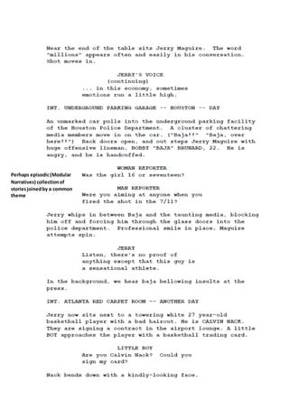 FILM SCRIPT: EARTH FROM SPACE | DOCX