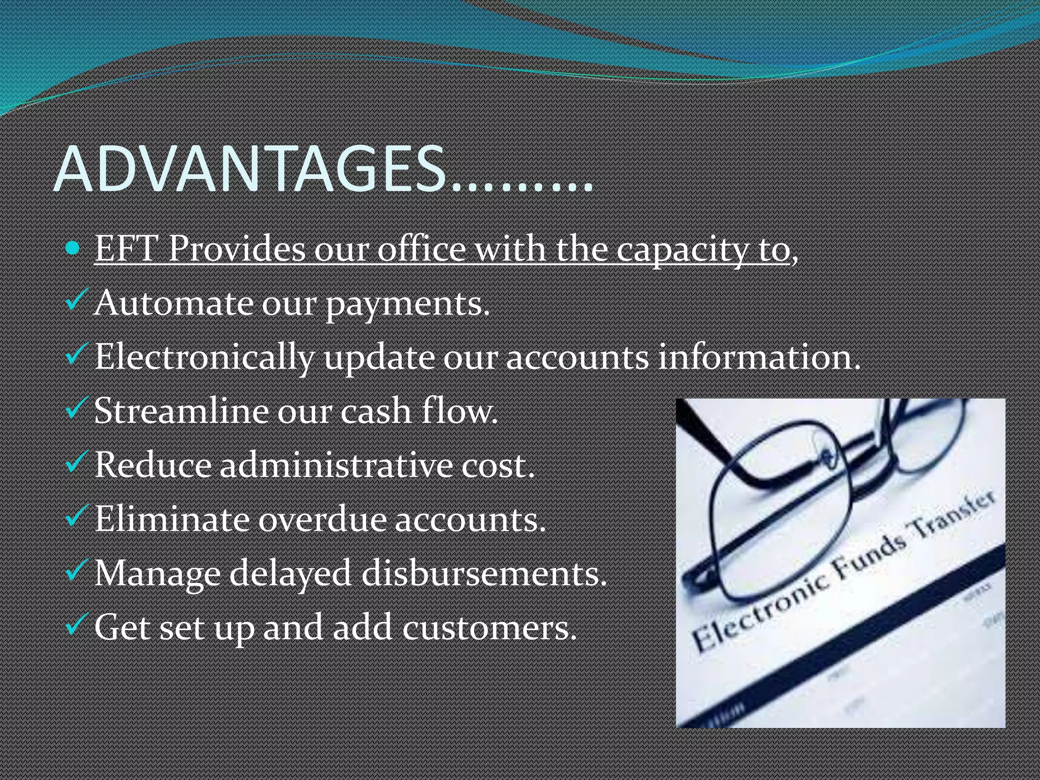 ELECTRONIC FUND TRANSFER | PPTX