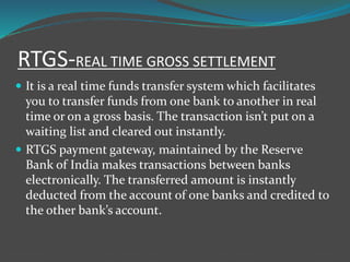 ELECTRONIC FUND TRANSFER | PPTX