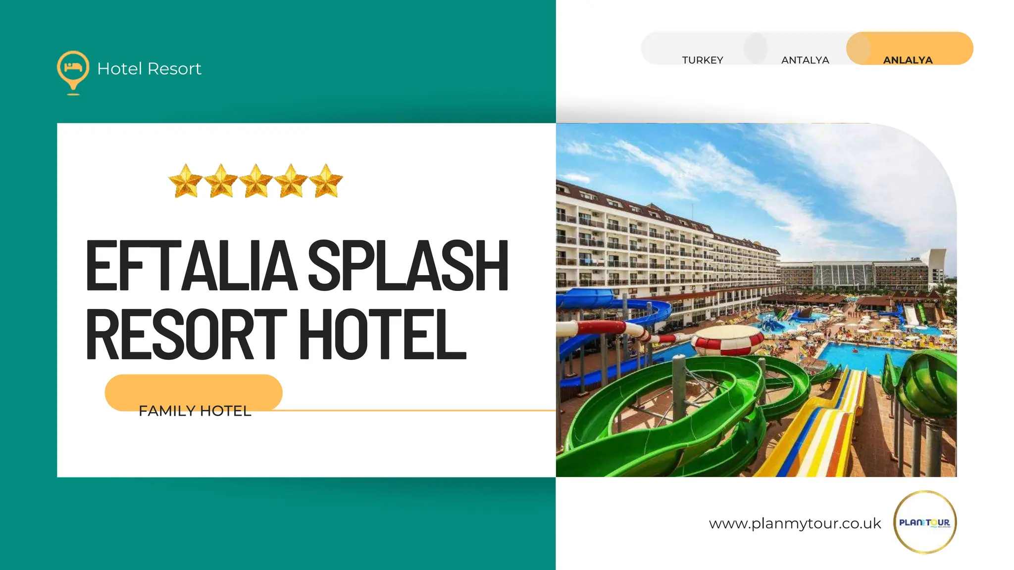 Eftalia Splash Resort Hotel | Holidays to Turkey | PPTX