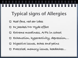 Eft cert call 4 30-13 allergies | PDF | Allergies | Diseases and Conditions