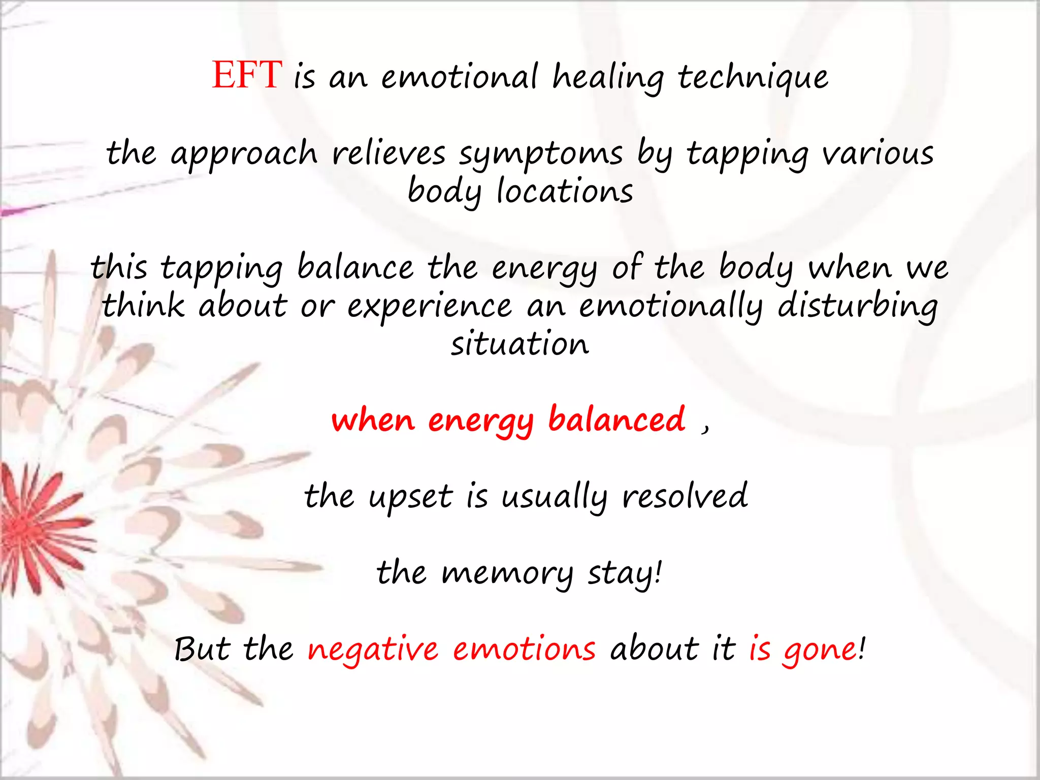 Emotional Freedom Technique EFT | PPSX
