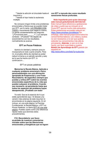 Eft+manual+en+espanol | PDF