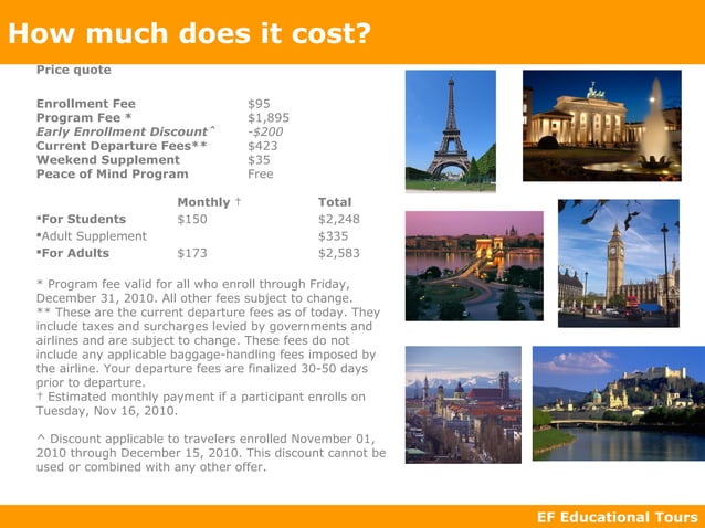 Ef tours general information | PPT