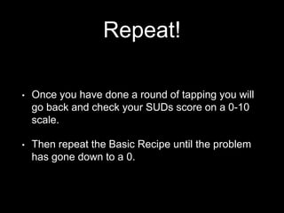 Jonah Robins | EFT’s Basic Recipe | PPT