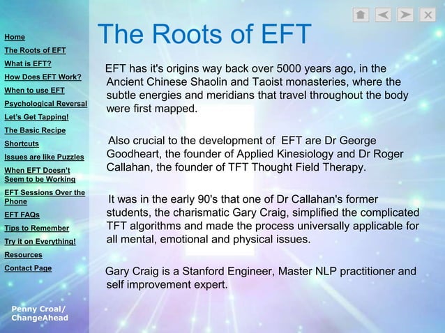 Eft quickstart slides | PPT