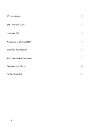 Eft stress | PDF | First Aid | Injuries