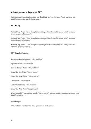 Eft stress | PDF | First Aid | Injuries