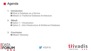 DBaaS - The Next generation of database infrastructure | PPTX